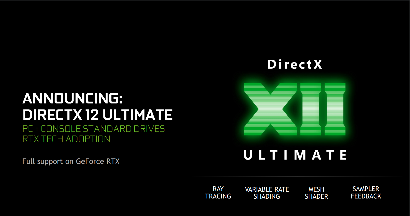 DirectX 12 Ultimate brings Xbox Series X features to PC gaming - Ars ...