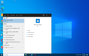 open the Microsoft Store