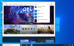 Search for Ubuntu in the Store applet.