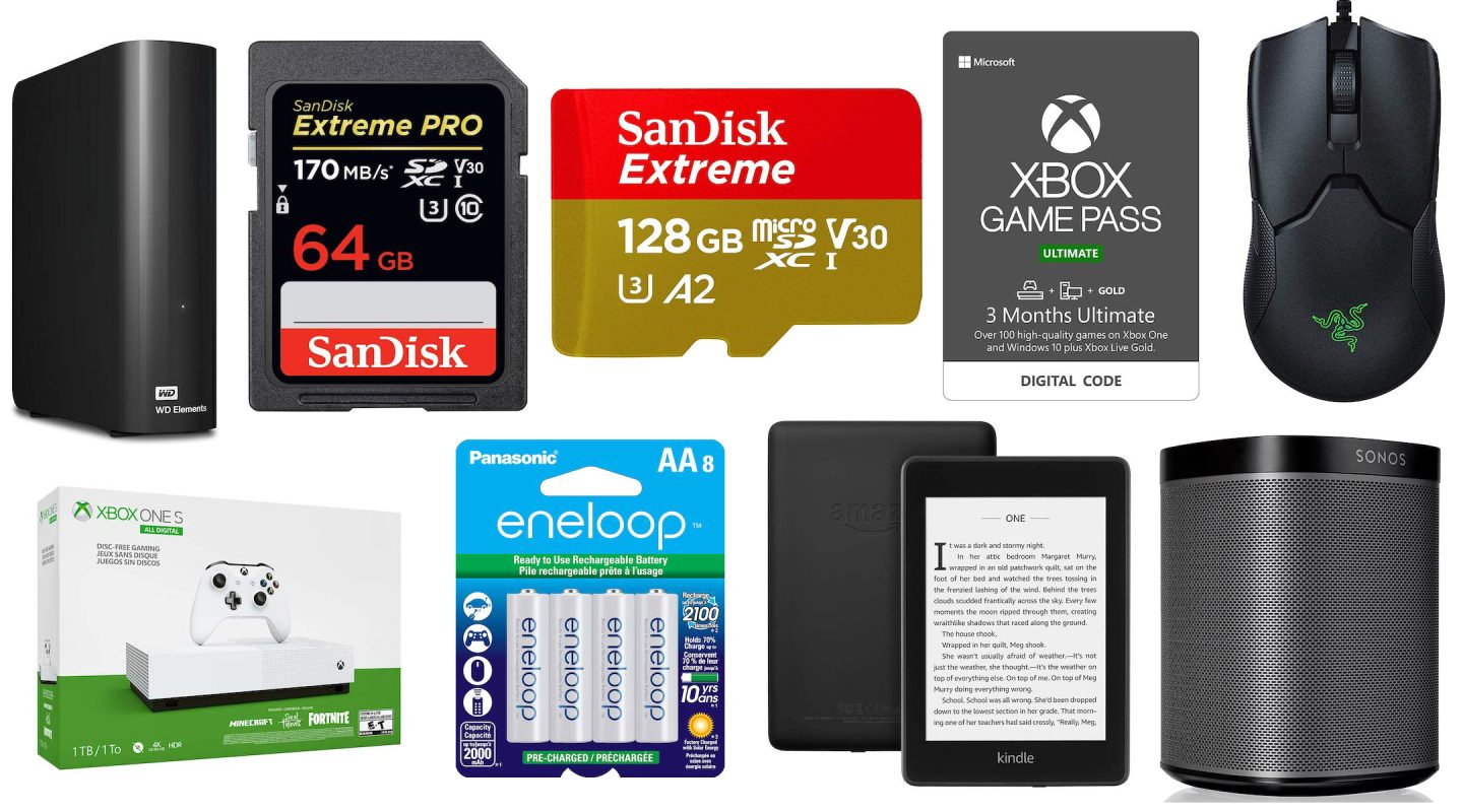 A bunch of microSD cards and hard drives are on sale at Amazon today ...