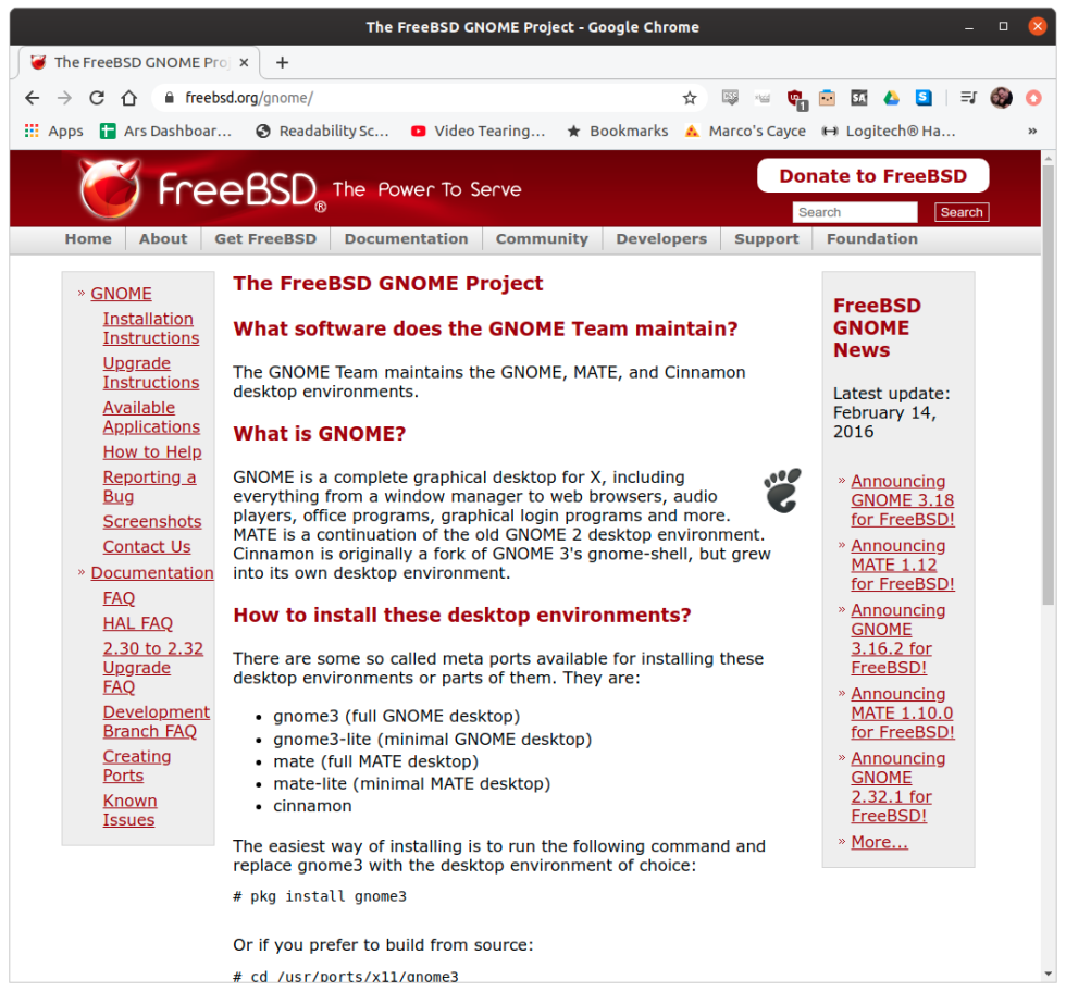 Not-actually Linux distro review: FreeBSD 12.1-RELEASE - Ars Technica