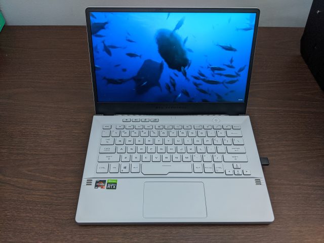 Linux on Laptops: ASUS Zephyrus G14 with Ryzen 9 4900HS - Ars Technica