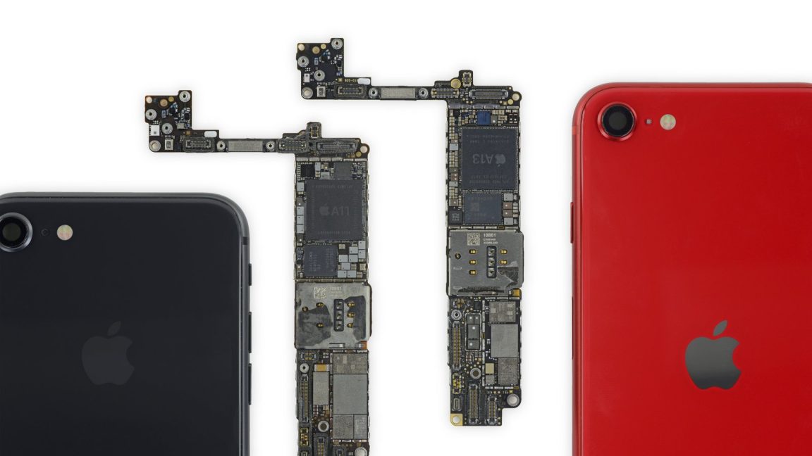 Teardown describes iPhone SE as a mix of prior components - Ars Technica