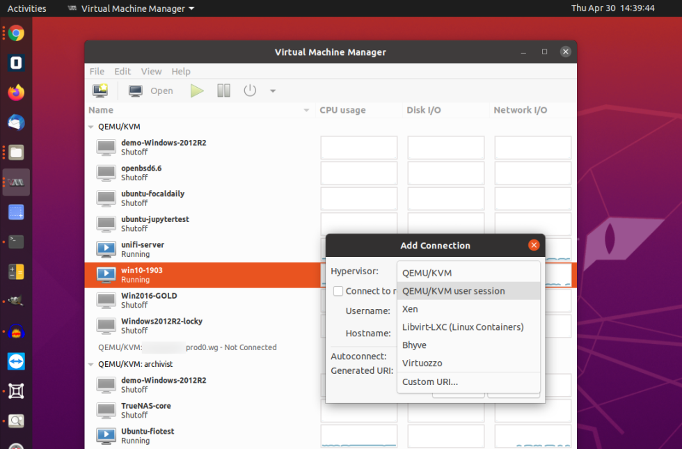 Virtualization on the Linux desktop—Gnome Boxes vs virt-manager - Ars Technica