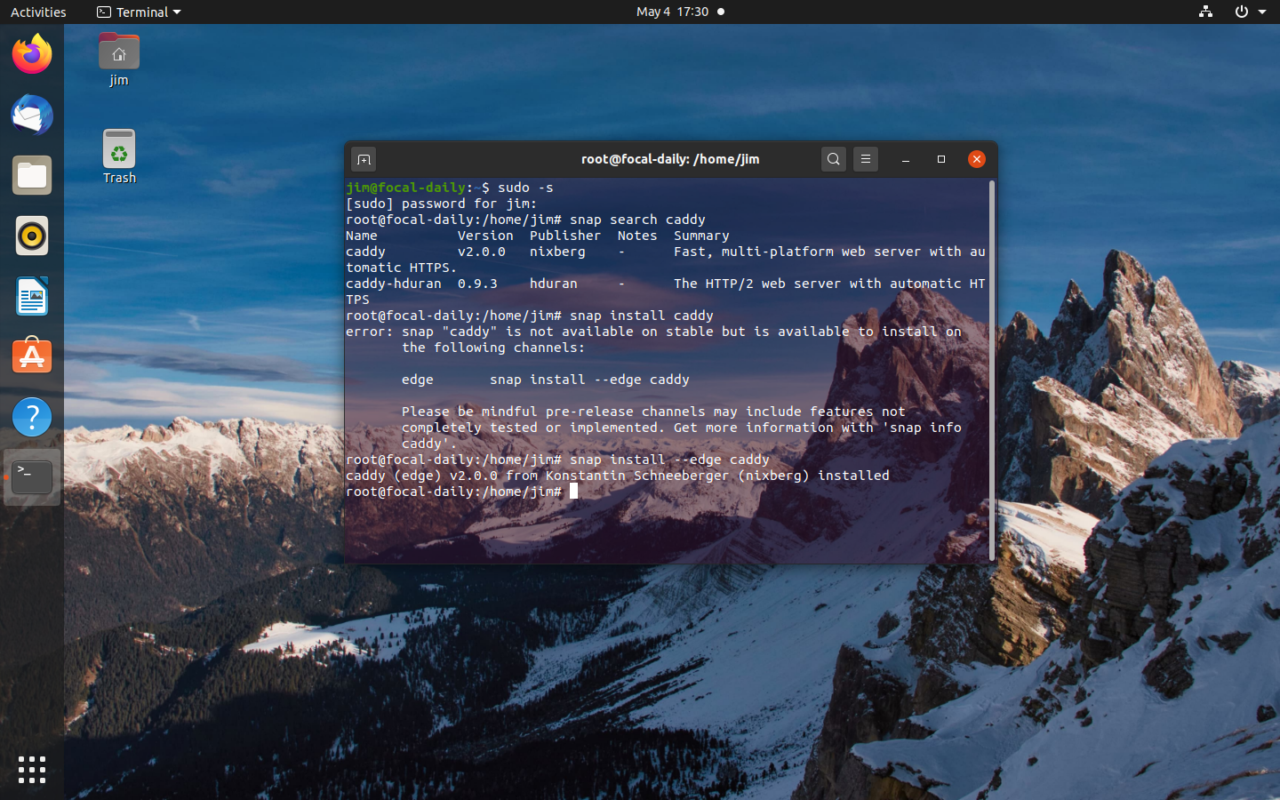 Caddy offers TLS, HTTPS, and more in one dependency-free Go Web server ...