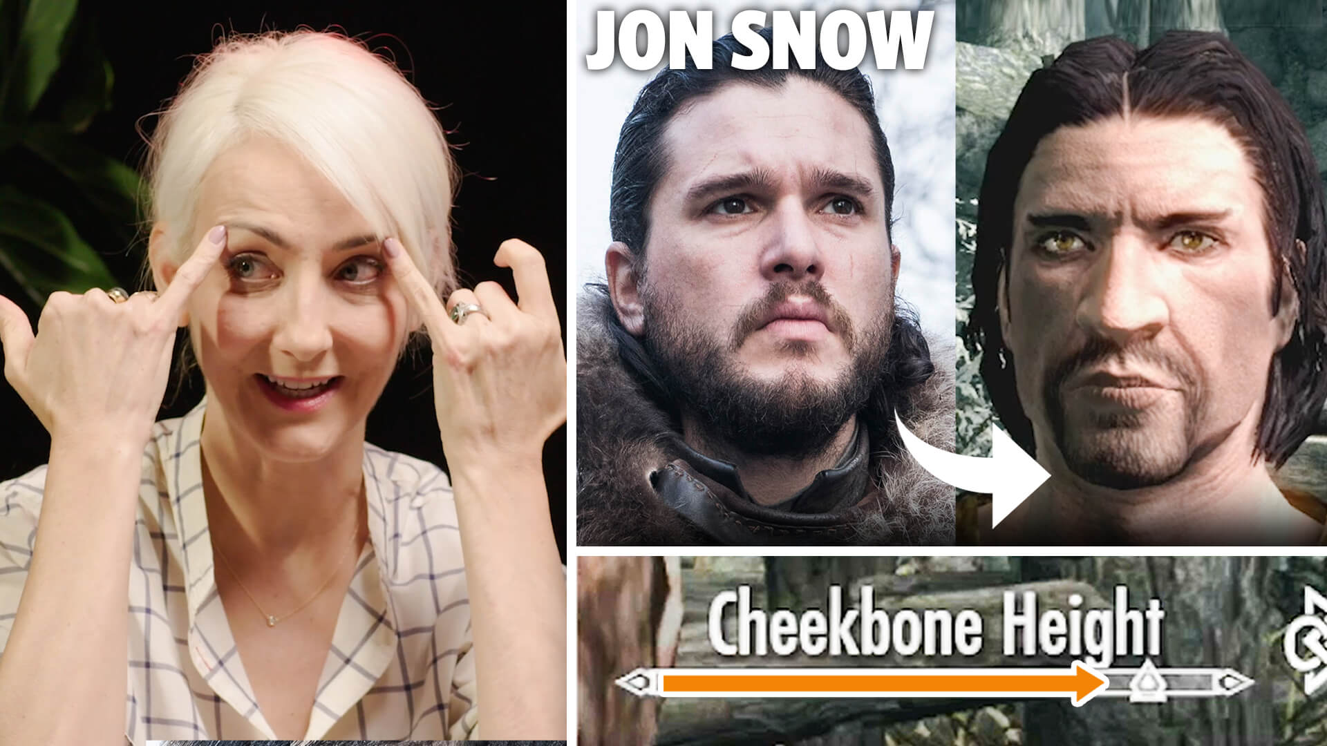Generating Game of Thrones characters in Skyrim’s character creator ...