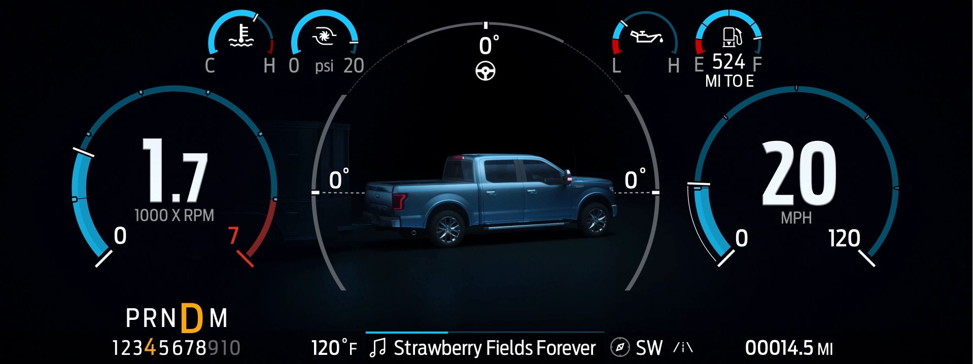 This is what Ford’s new F-150 display and infotainment system looks ...
