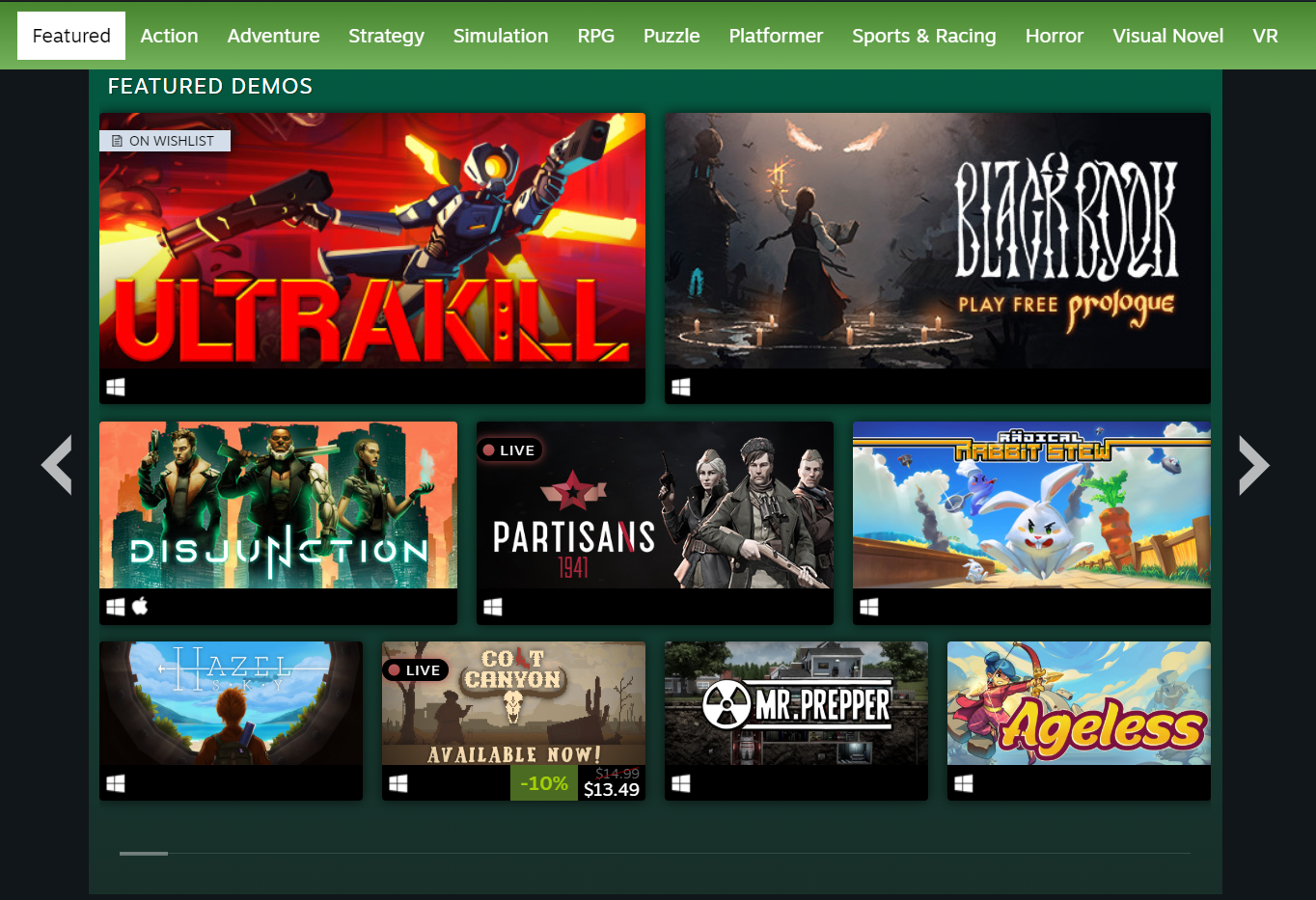 Over 500 free, downloadable demos are now live at Steam Summer Festival ...