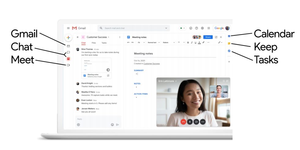 Gmail redesign turns it into a one-stop productivity suite [Update: It ...