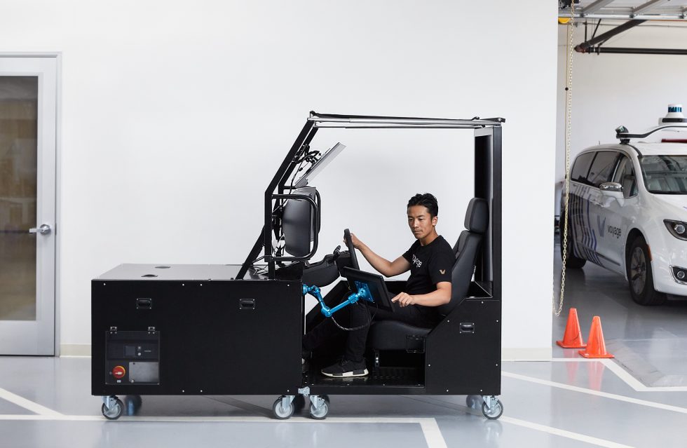 This self-driving startup built a “car without wheels” for remote ...