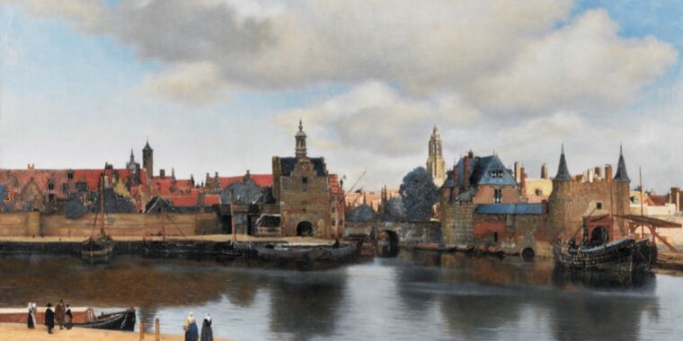 New analysis prompts rethinking of date, time for Vermeer’s View of ...