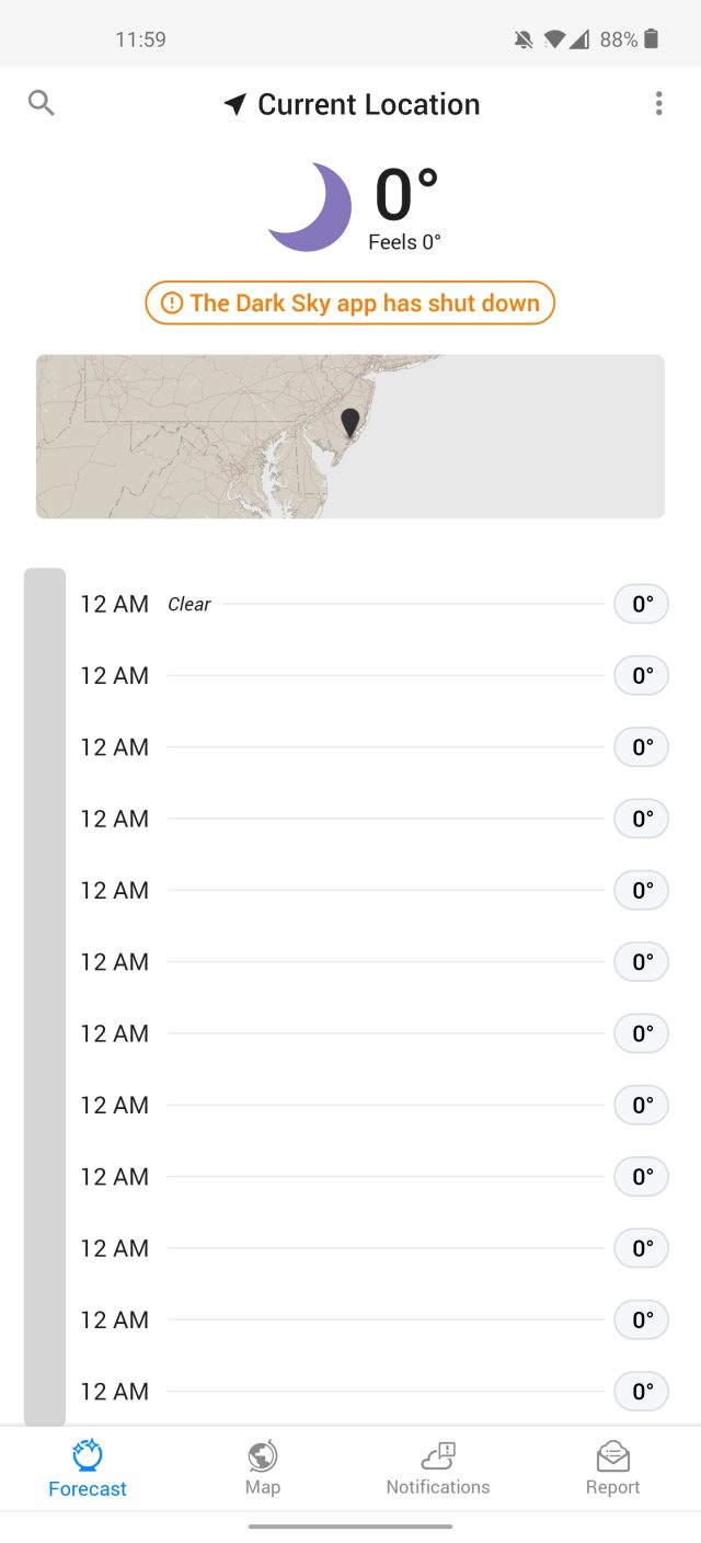 In wake of Apple acquisition, Dark Sky ends Android support - Ars Technica