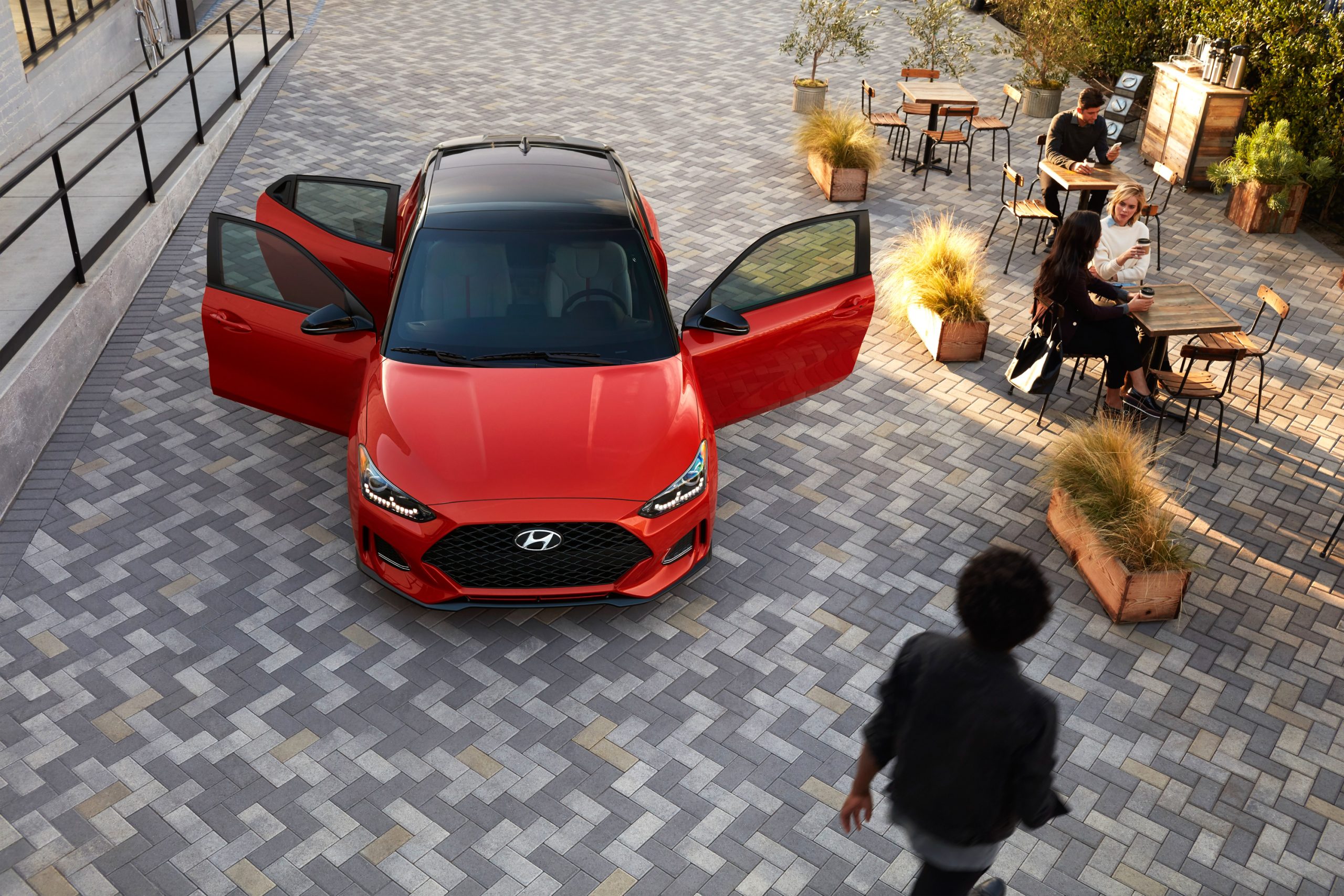 Hyundai Veloster Doors Open Closed Hyundai Veloster First Drive