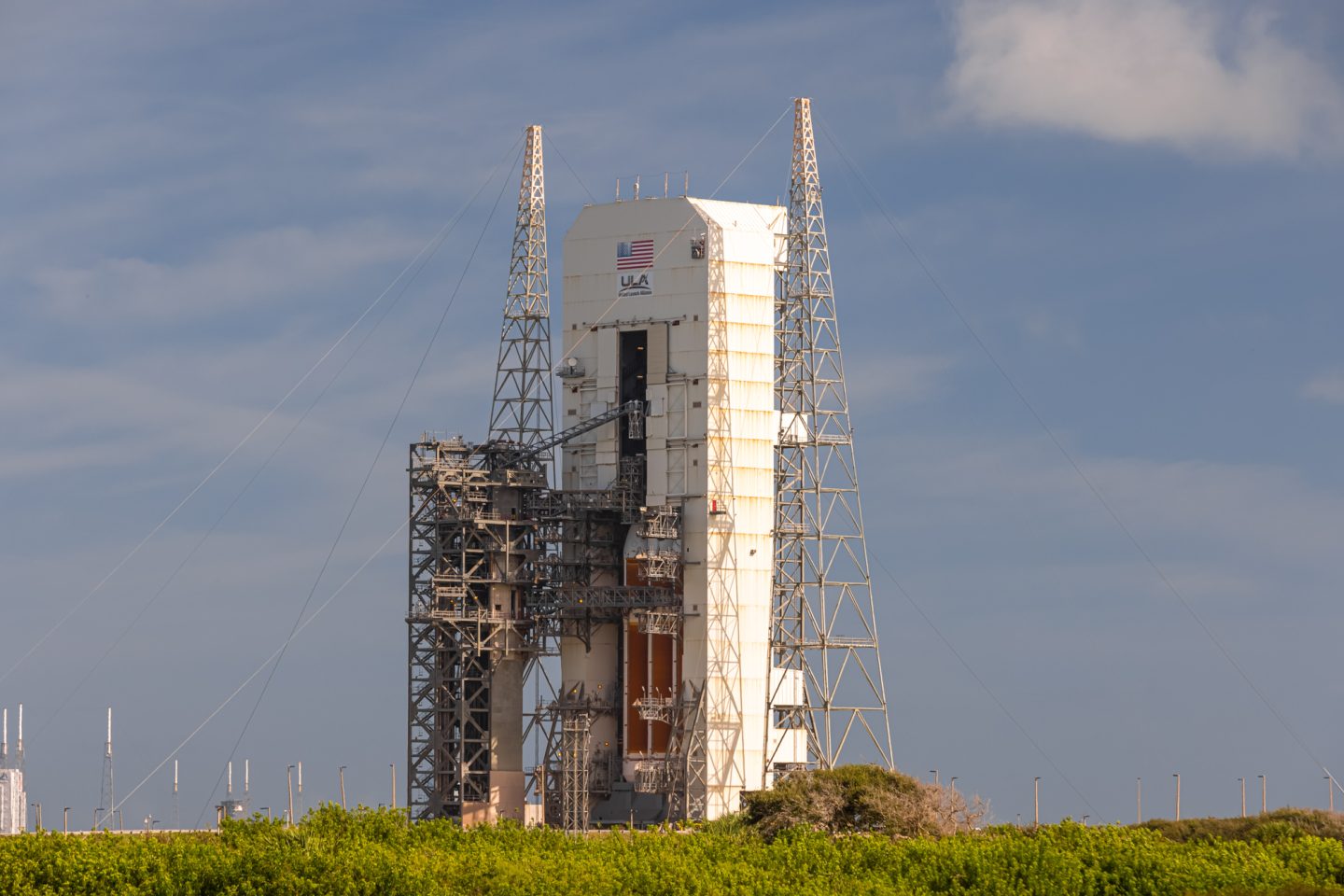 The big Delta IV Heavy rocket will try to loft a classified mission ...