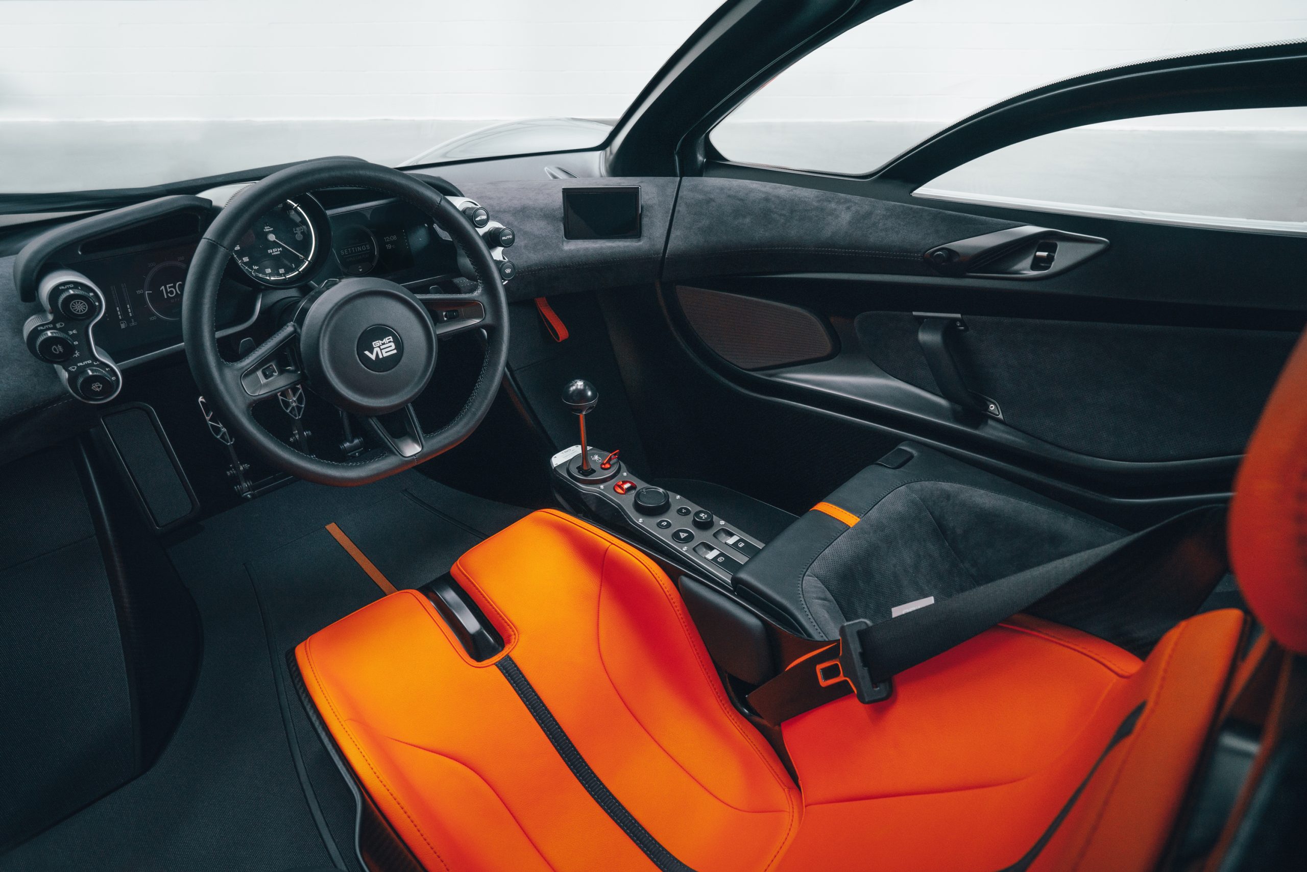 Three seats, a V12, and a manual transmission: The GMA T.50 reveal ...