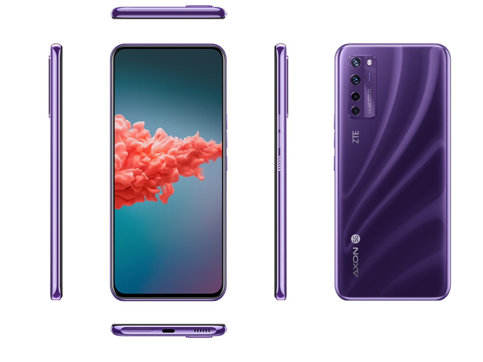 ZTE announces the world’s first phone with a behind-the-screen camera ...