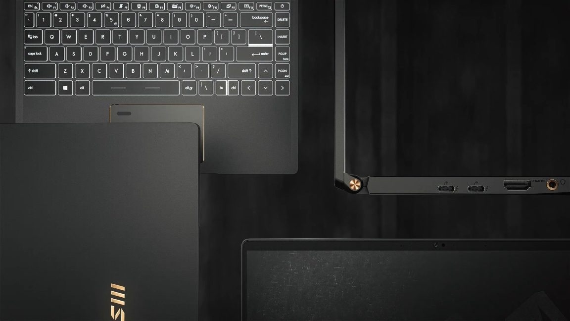 MSI buttons up, launches Summit business laptops with Tiger Lake - Ars ...