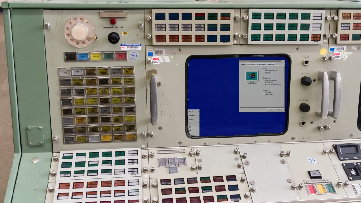Definitely not Windows 95: What operating systems keep things running ...