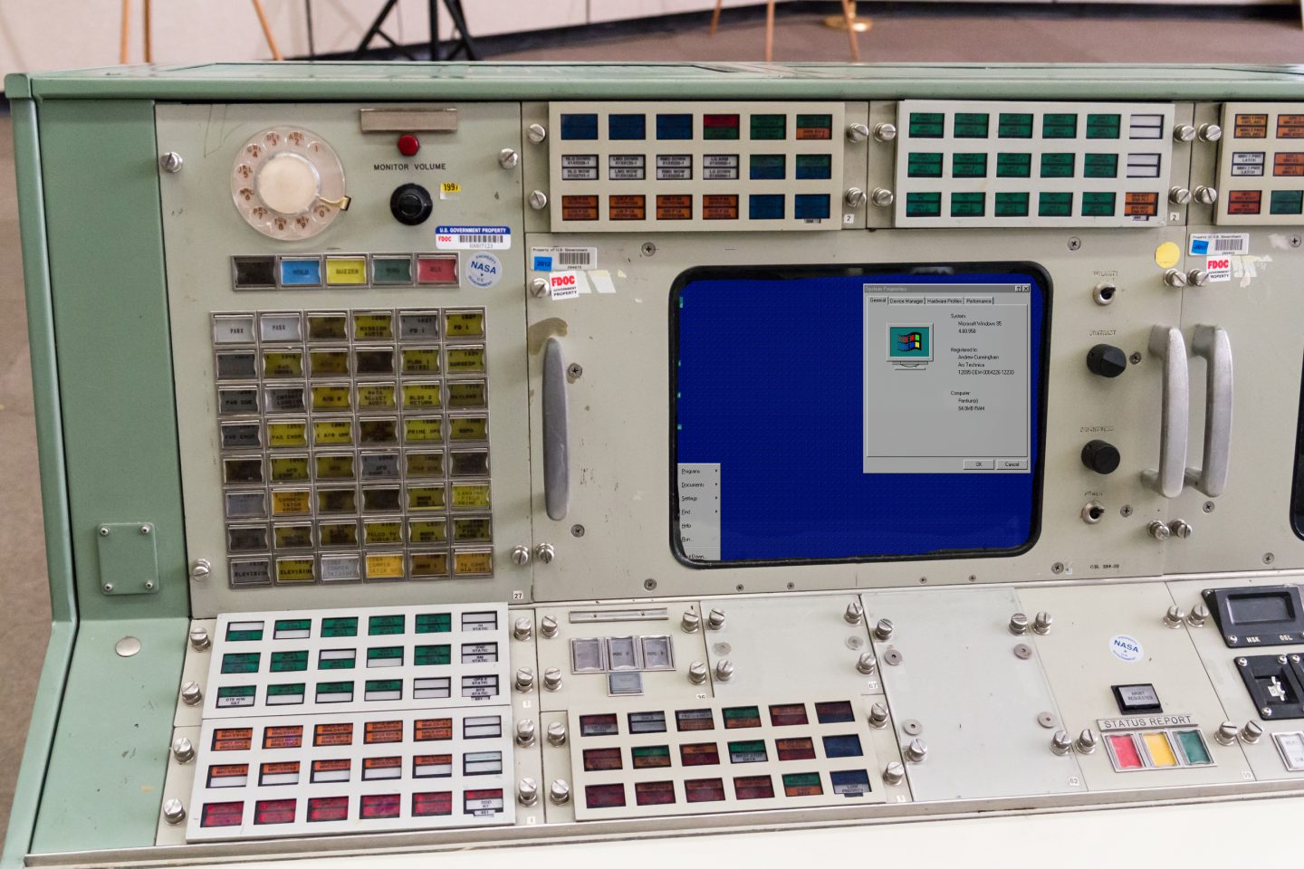 Definitely not Windows 95: What operating systems keep things running ...