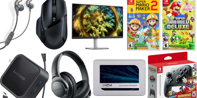 Grab leftover Labor Day deals on Switch games, Dell monitors, and more ...