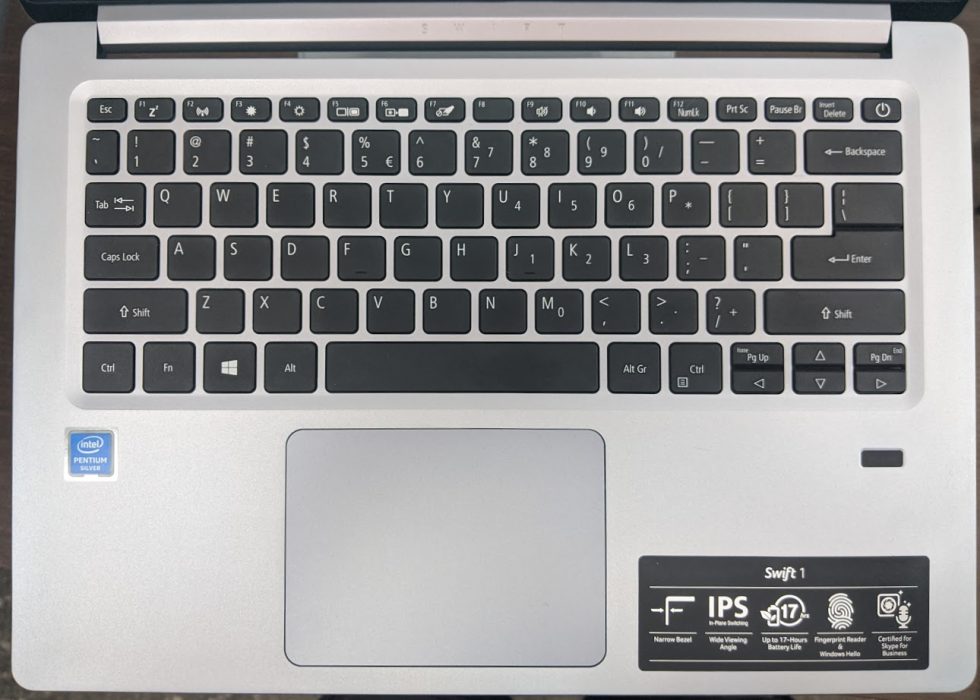 Battle of the $350 laptops: Acer Swift 1 vs. Gateway Ryzen 3 3200U ...