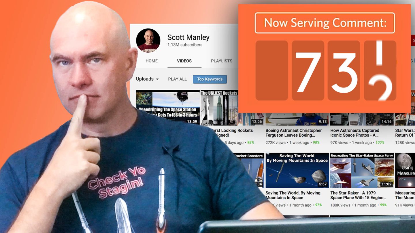 Blast off with Scott Manley as he discusses his top 1,000 YouTube ...