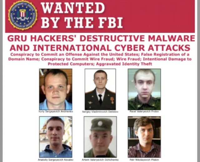 Six Russians accused of the world’s most destructive hacks indicted ...