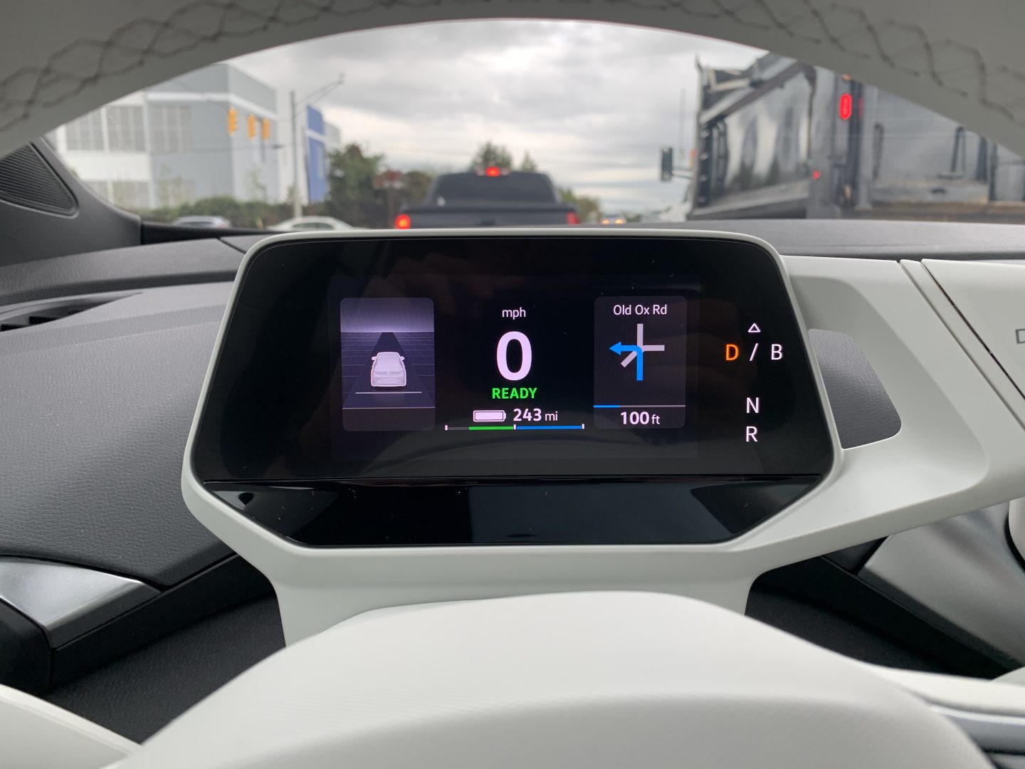 45 minutes on the road in a prototype Volkswagen ID.4 electric car ...