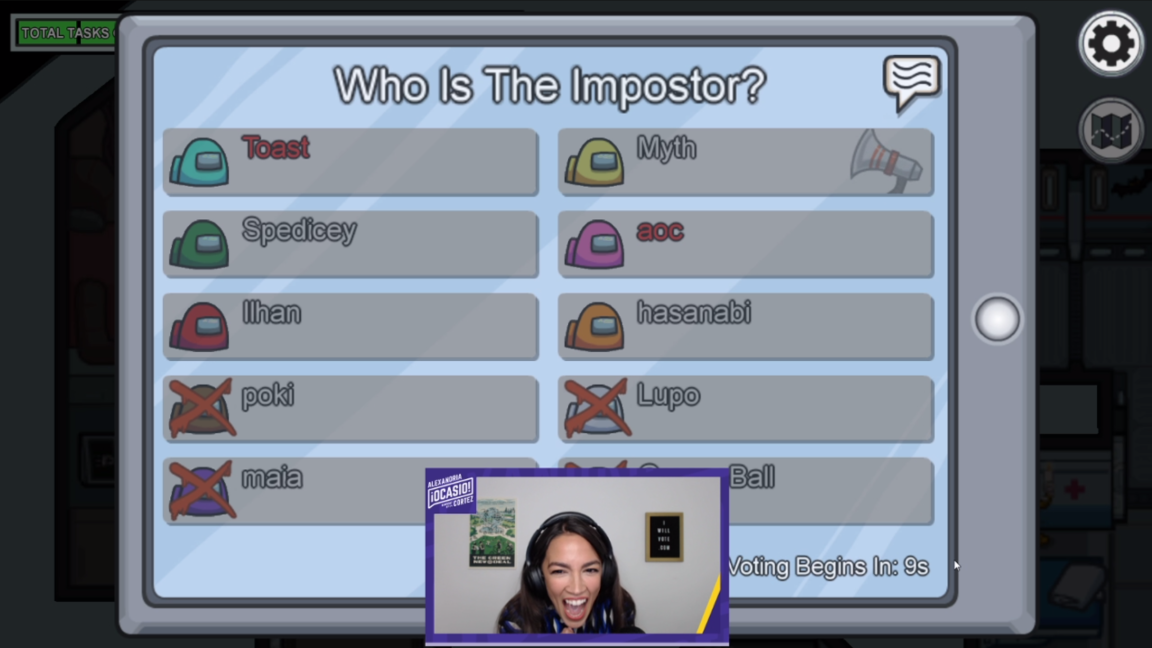 AOC makes explosive Twitch debut with over 435,000 Among Us viewers ...