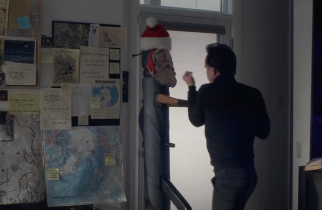Walton Goggins steals show as assassin trying to take out Santa in ...