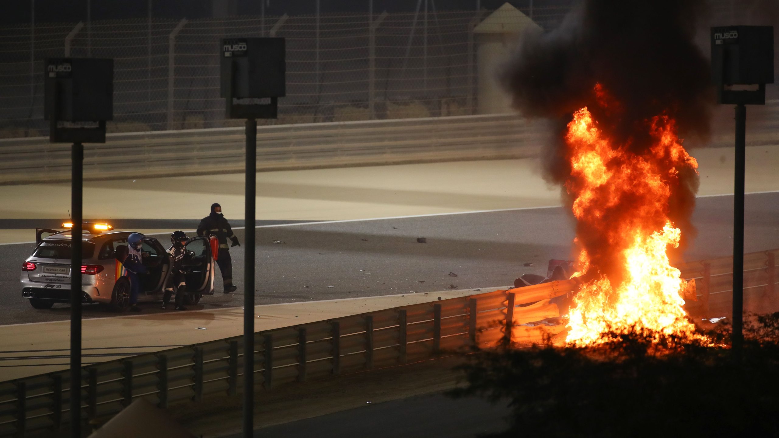 How Romain Grosjean walked away from F1’s scariest crash in decades ...