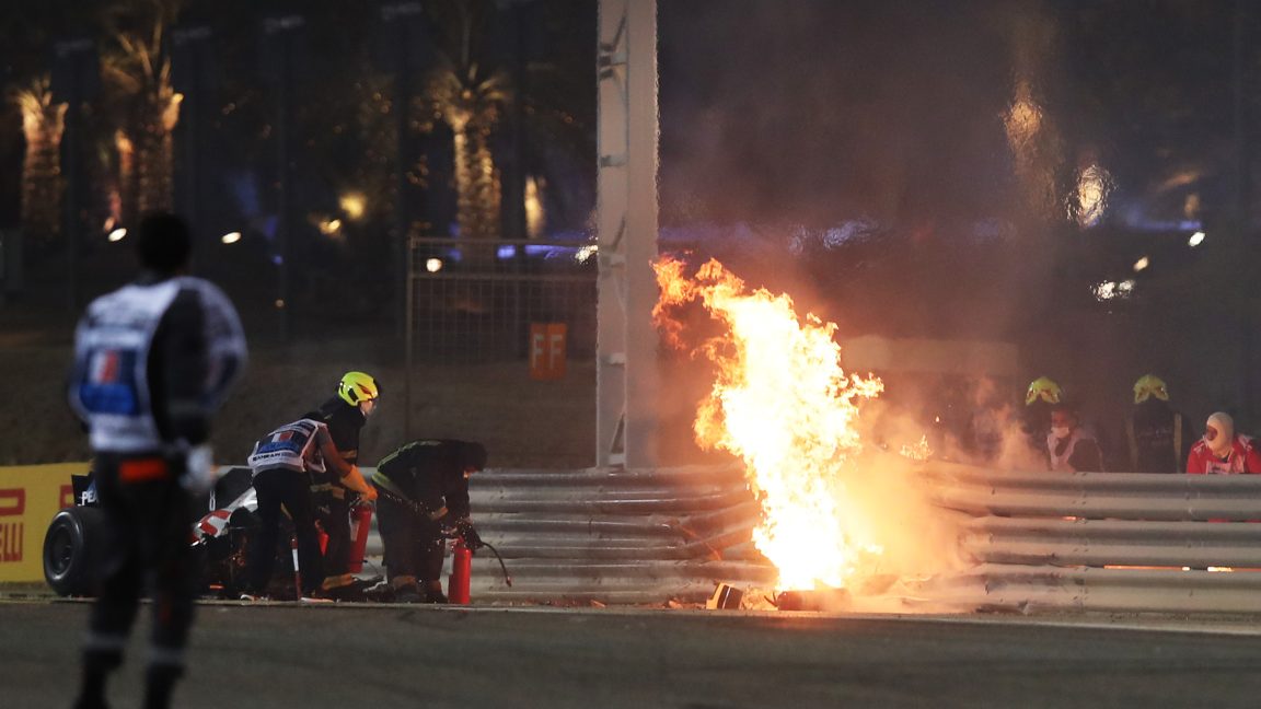 How Romain Grosjean walked away from F1’s scariest crash in decades ...