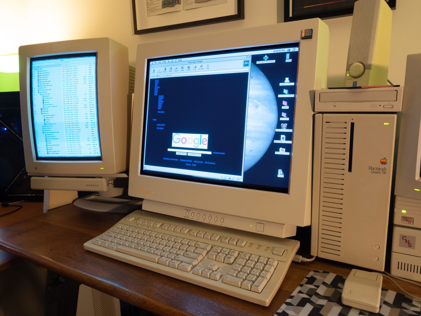 Working from home at 25MHz: You could do worse than a Quadra 700 (even ...
