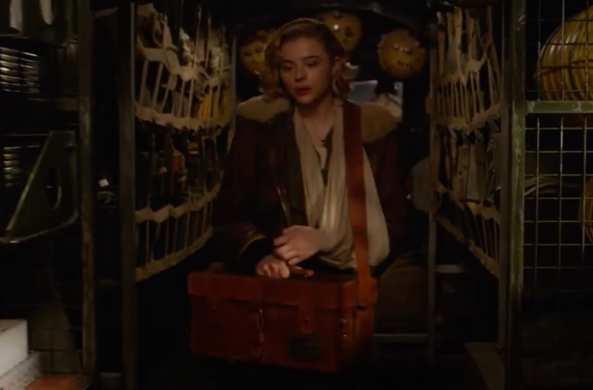 Chloë Moretz battles gremlins on a plane in Shadow in the Cloud trailer ...