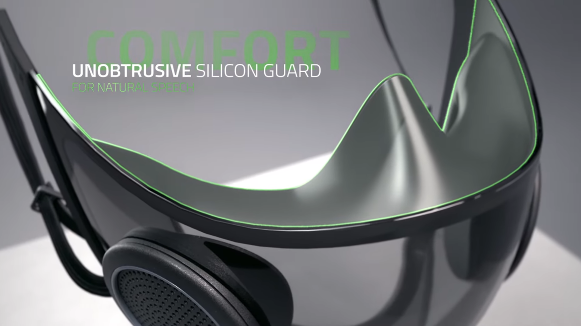 N95 masks, gamer style: Razer’s crazy face-mask prototype revealed ...