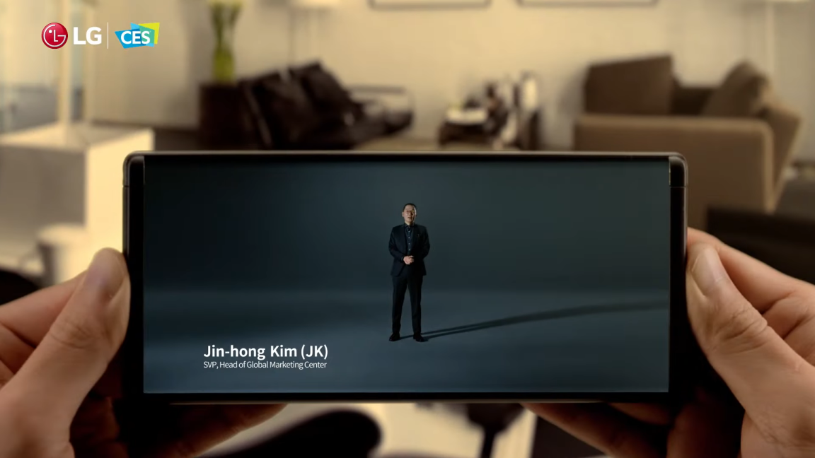 LG’s first flexible smartphone, the LG Rollable, is coming “early this ...