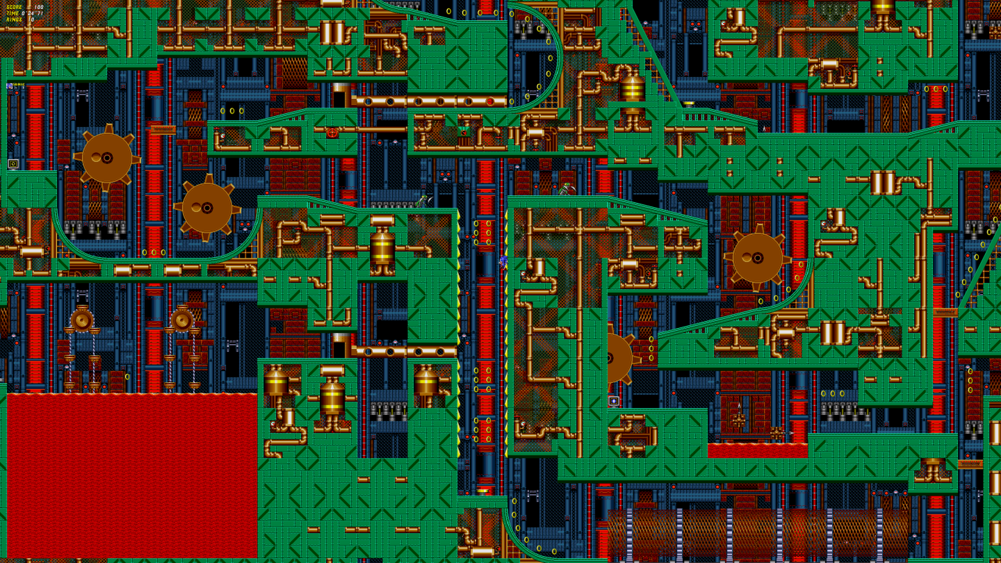 PC fan port of early Sonic games lets you zoom the camera way, way out ...