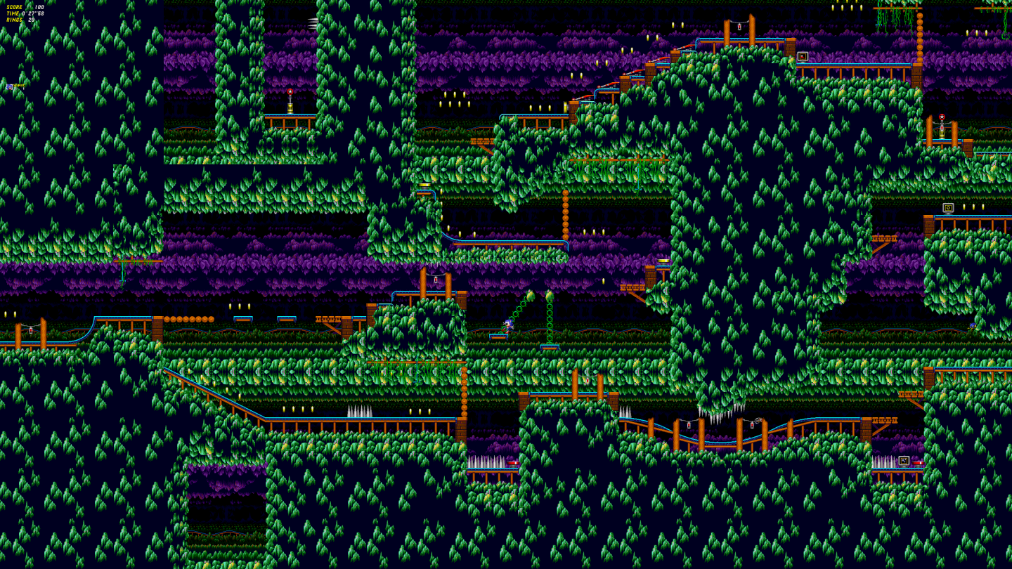 PC fan port of early Sonic games lets you zoom the camera way, way out ...