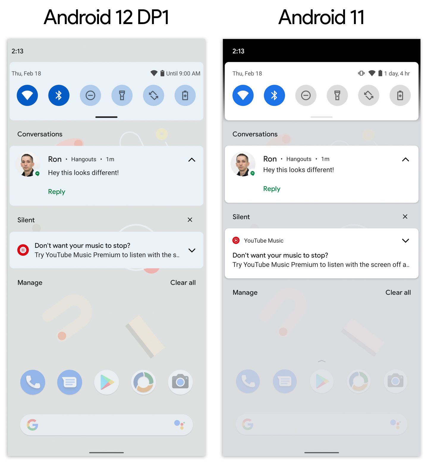 What’s new in the first Android 12 Developer Preview - Ars Technica