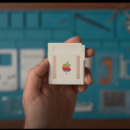 Modded Game Boy looks like an Apple product, works as Apple TV Remote ...