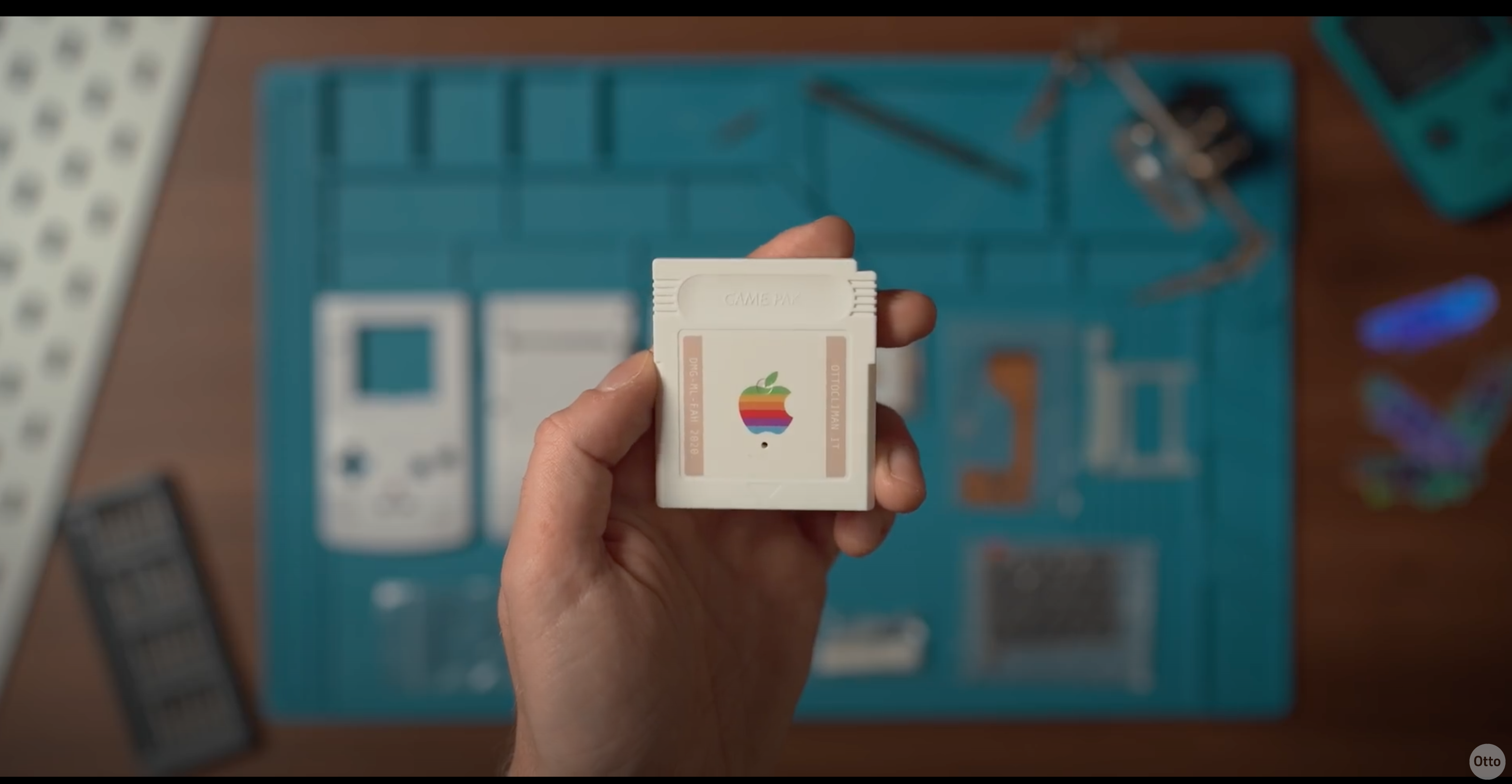 Modded Game Boy looks like an Apple product, works as Apple TV Remote ...