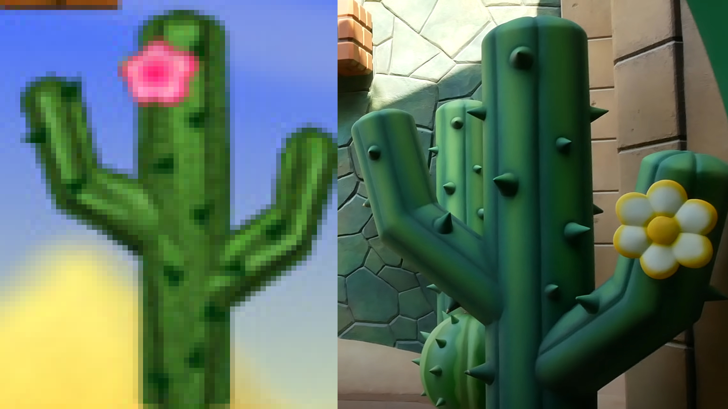 Super Nintendo World apparently took scenery from a Mario fangame - Ars ...