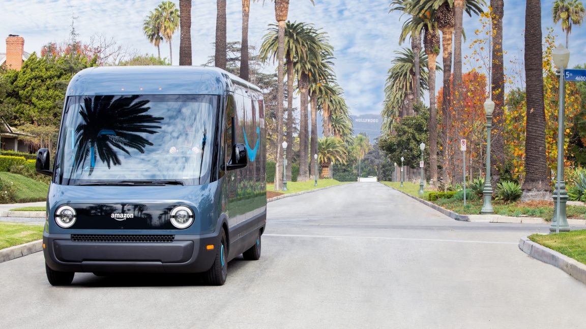 Amazon begins delivering packages with prototype electric trucks - Ars ...