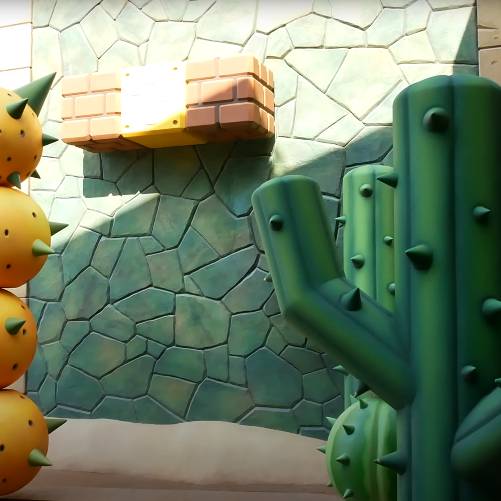 Super Nintendo World apparently took scenery from a Mario fangame - Ars ...