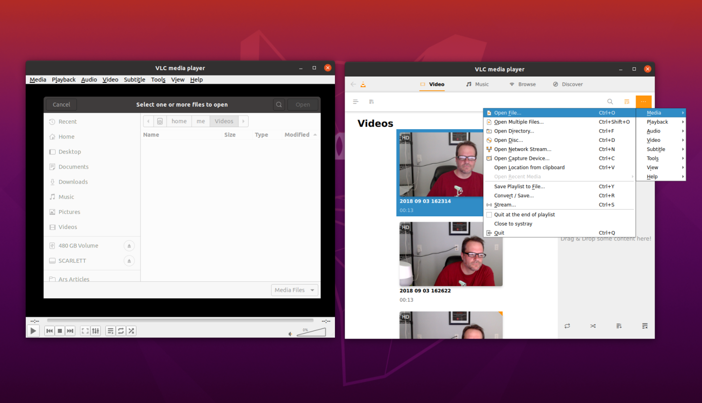 VLC 4.0 sneak peek—a look at its work-in-progress new interface - Ars ...
