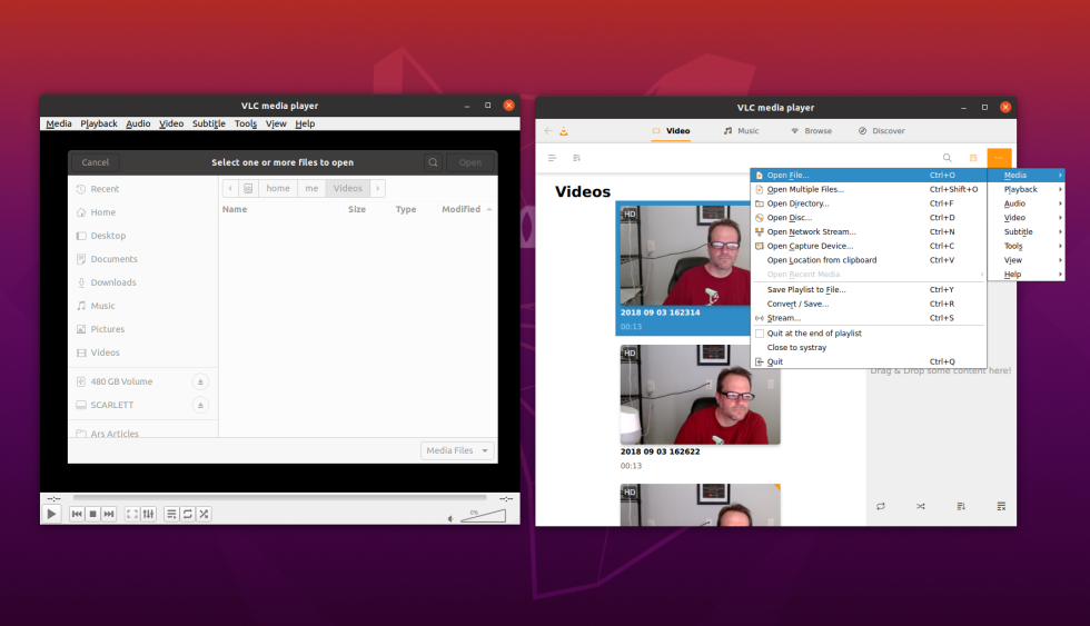 VLC 4.0 sneak peek—a look at its work-in-progress new interface - Ars ...