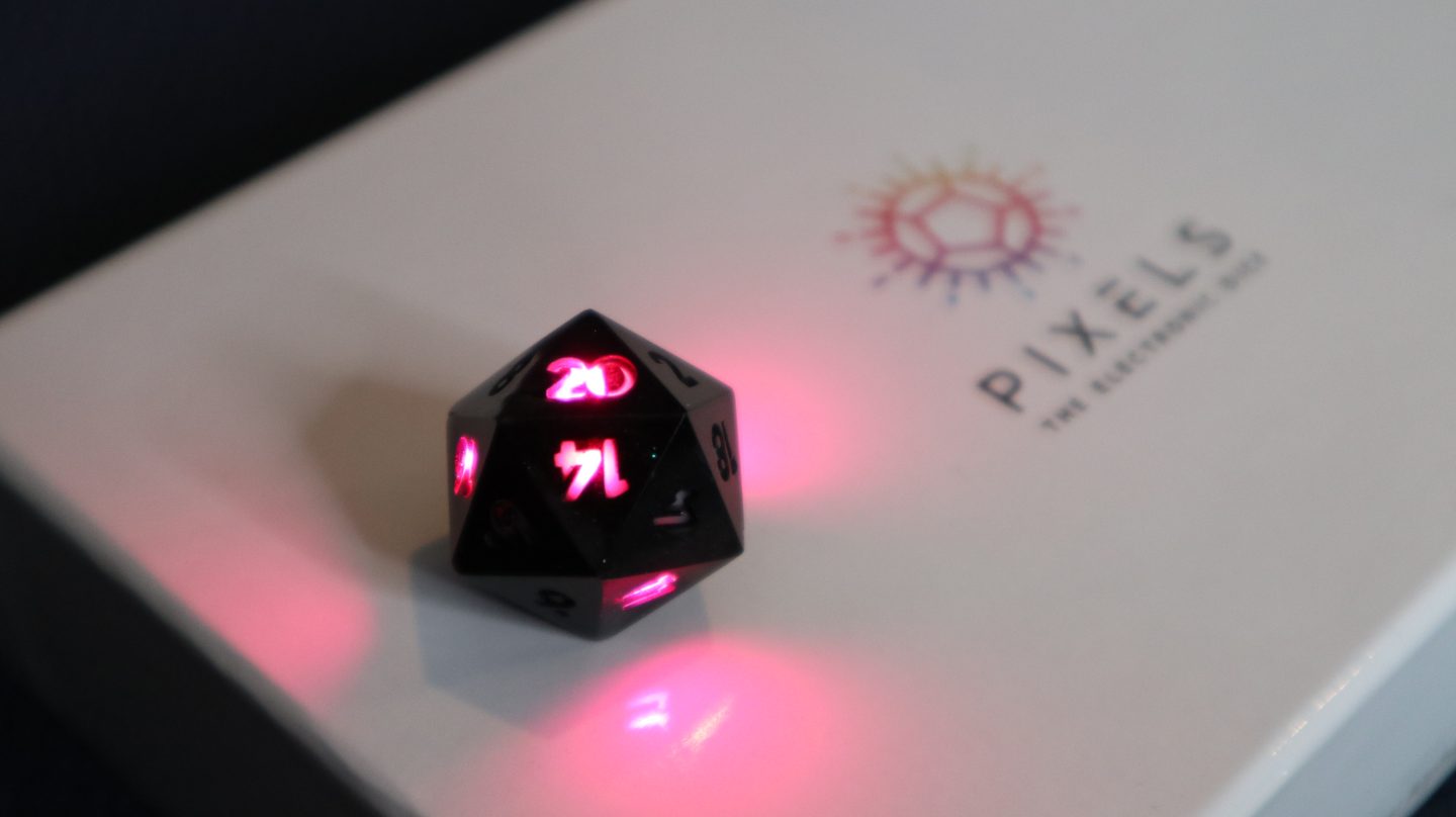 A light show for every crit: How good are the $39 Pixels “smart” dice ...