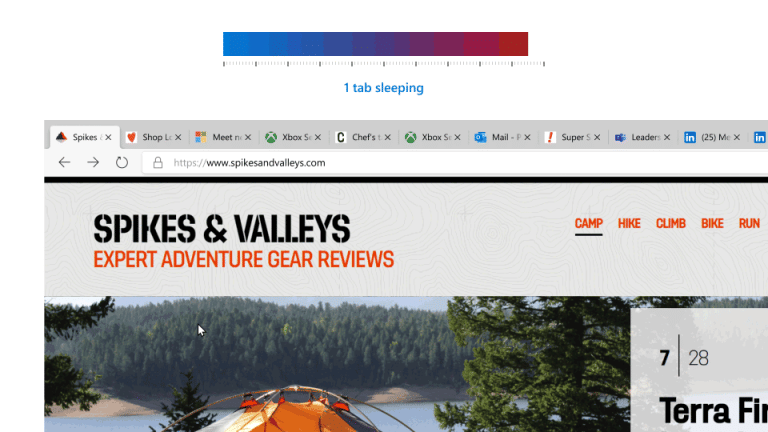 Microsoft adds Startup Boost, Sleeping Tabs to Edge build 89 - Ars Technica