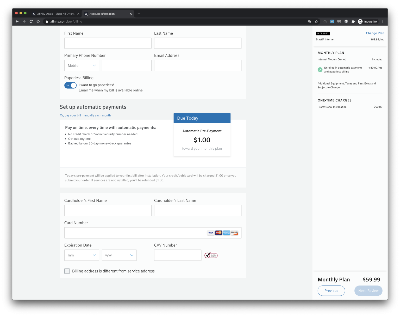 Comcast hides upload speeds deep inside its infuriating ordering system ...