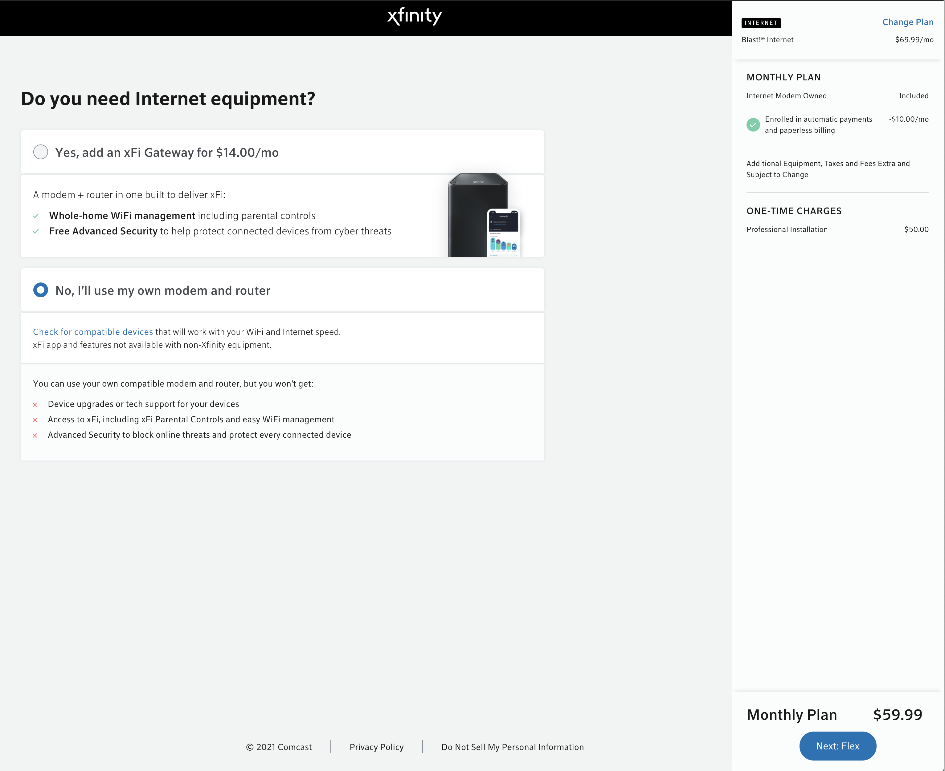 Comcast hides upload speeds deep inside its infuriating ordering system ...